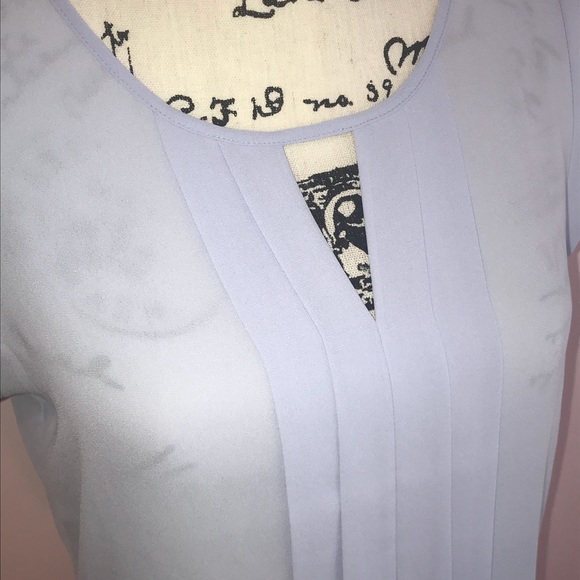 Express | Tops | Periwinkle Blue Express Blouse Nwt | Poshmark